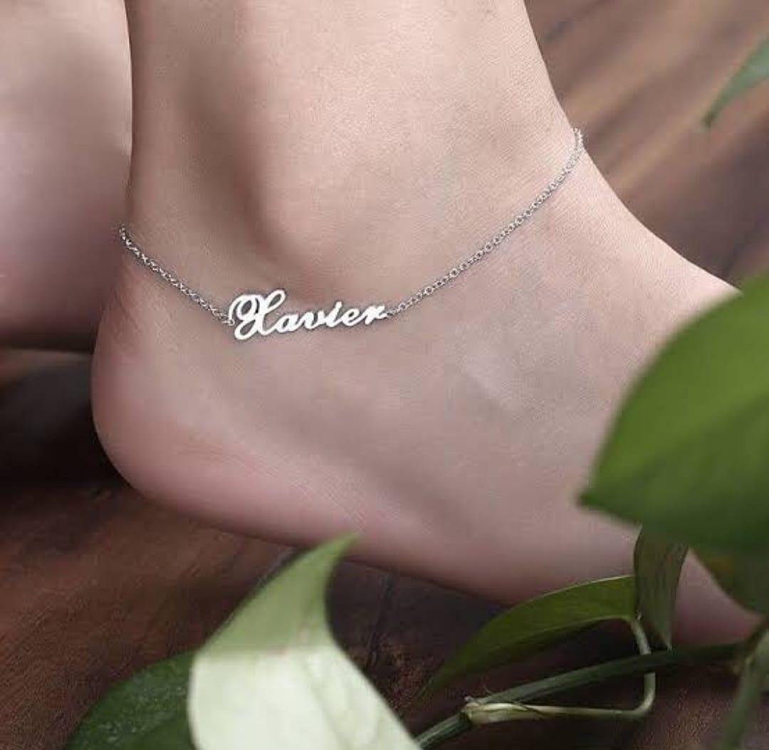 Customized Name Anklet - HoMafy
