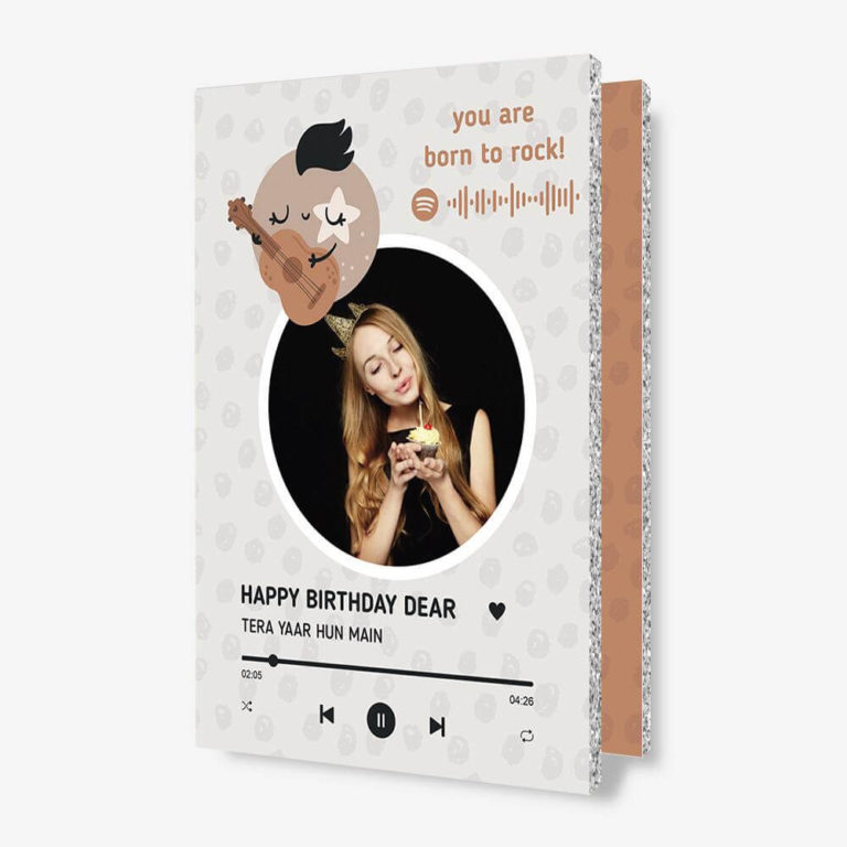 Customized Spotify Musical Card – HoMafy