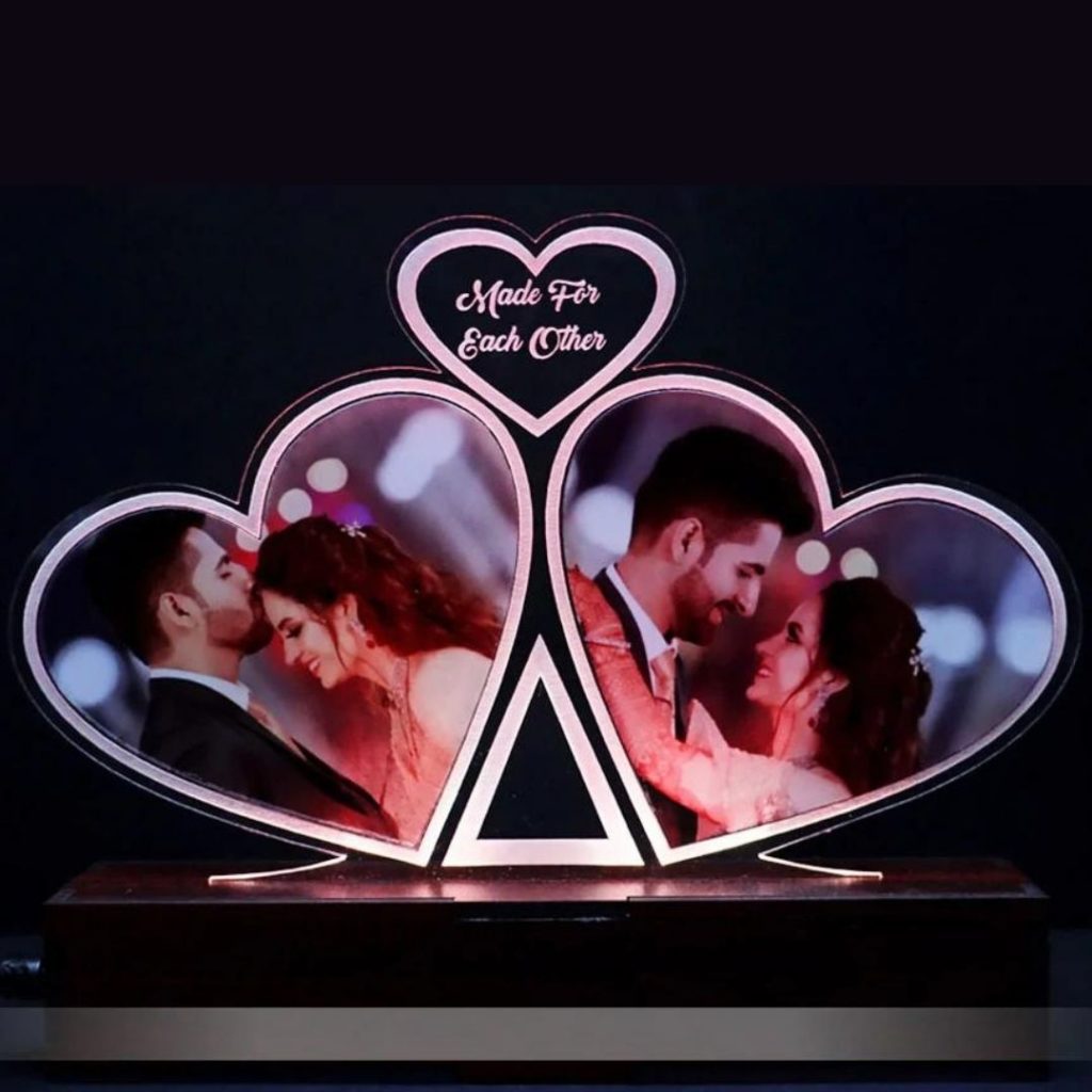 Customized LED Heart Table Top – HoMafy