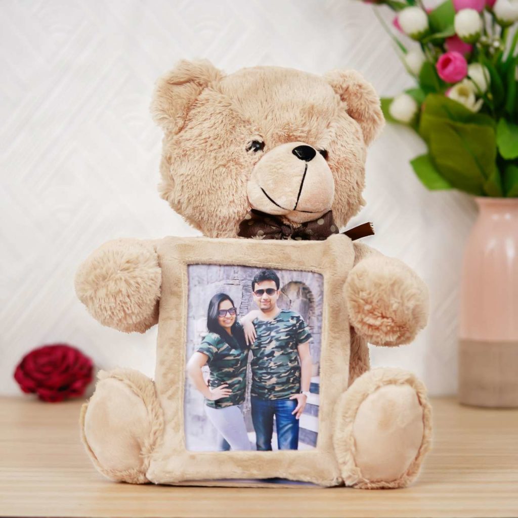 Teddy Bear With Photo Frame – HoMafy