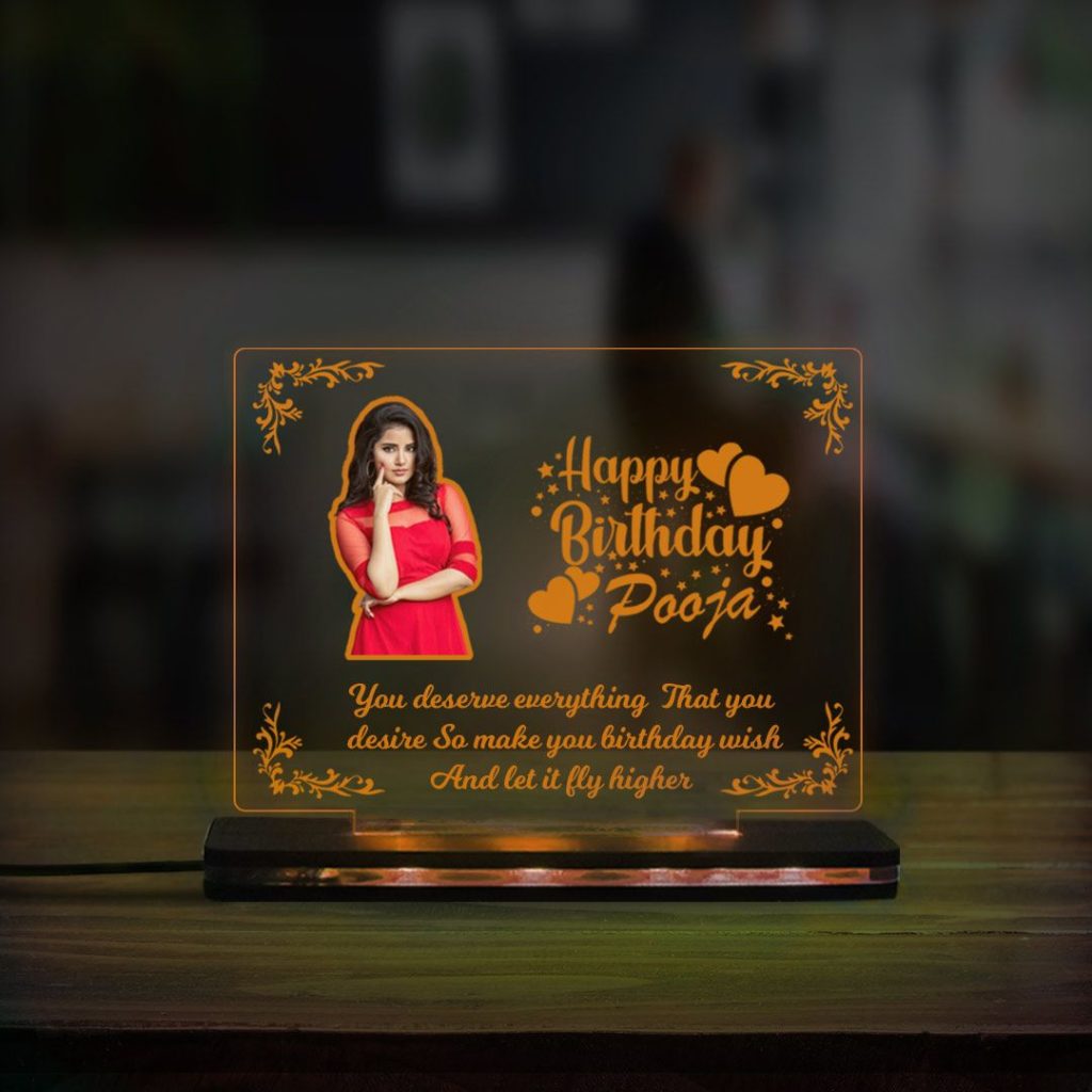 Customized Birthday LED Tabletop – HoMafy