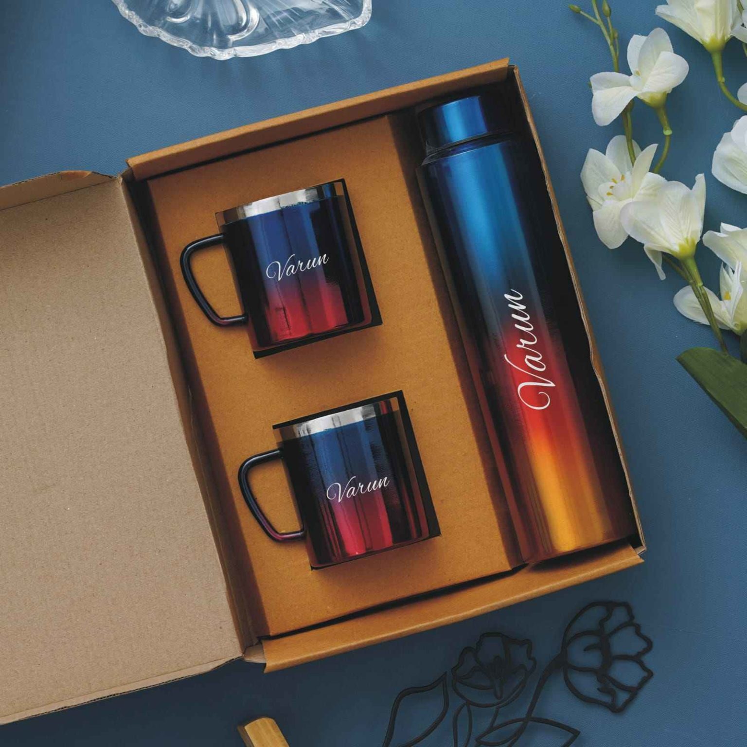 Customized Bottle And Mug Combo Set – HoMafy