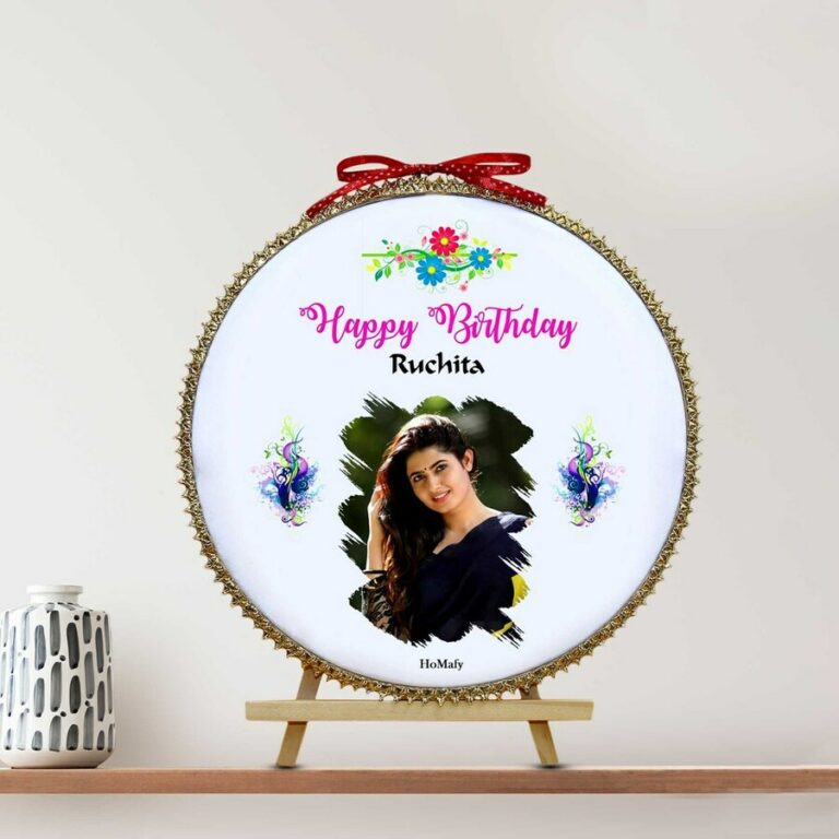 Acrylic Glossy Photo Frame | Acrylic photo Print | Birthday acrylic photo gift - Personalized ...