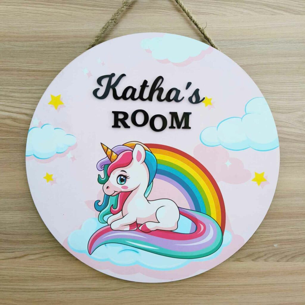 Customized House Shape Acrylic Name Plates – HoMafy