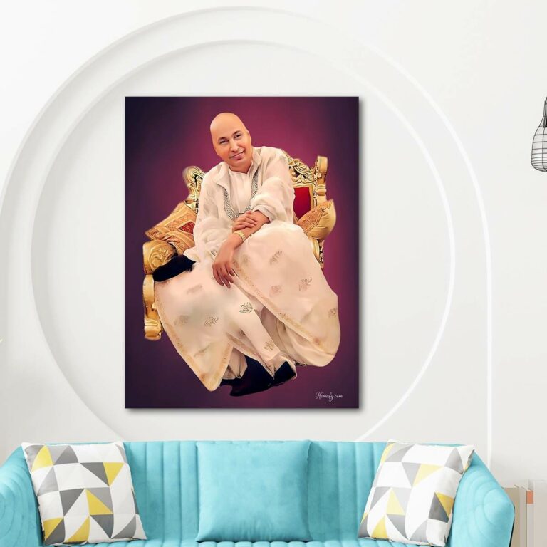 Guruji Canvas Painting | Guru ji Frame