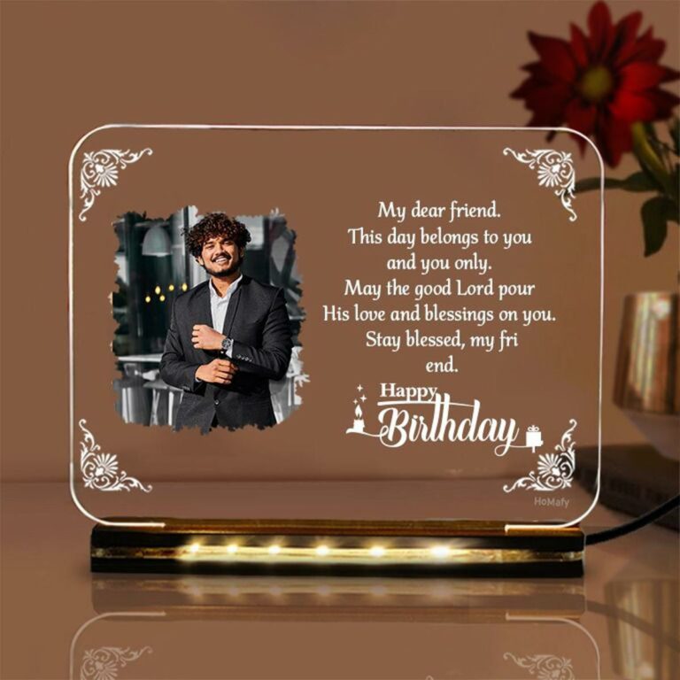 Birthday Led Acrylic Table top – HoMafy