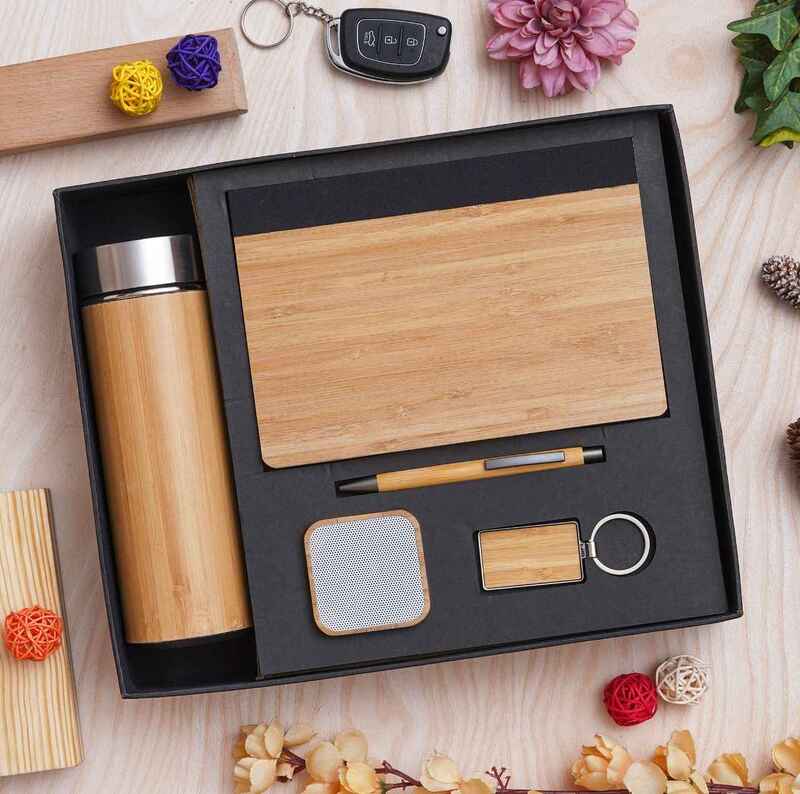 Gift for employees | Corporate Gifting | Diary combo & Bottles with Logo