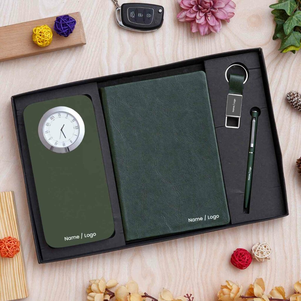 Customized Desk Clock Diary Combo - HoMafy