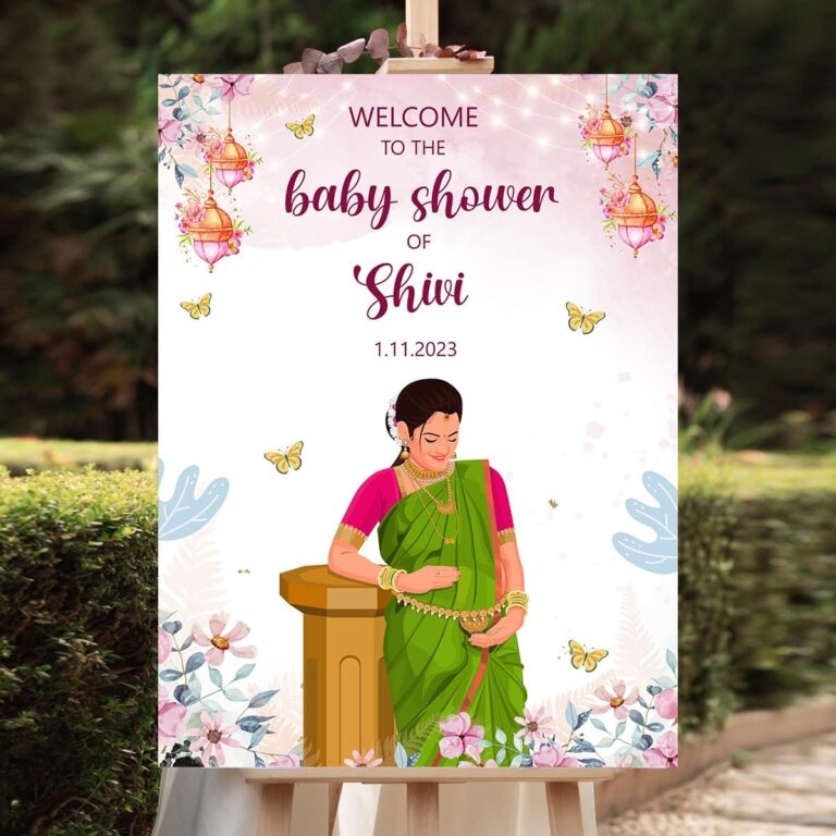 Wedding Welcome Board | Customized Wedding Sign Board - Homafy