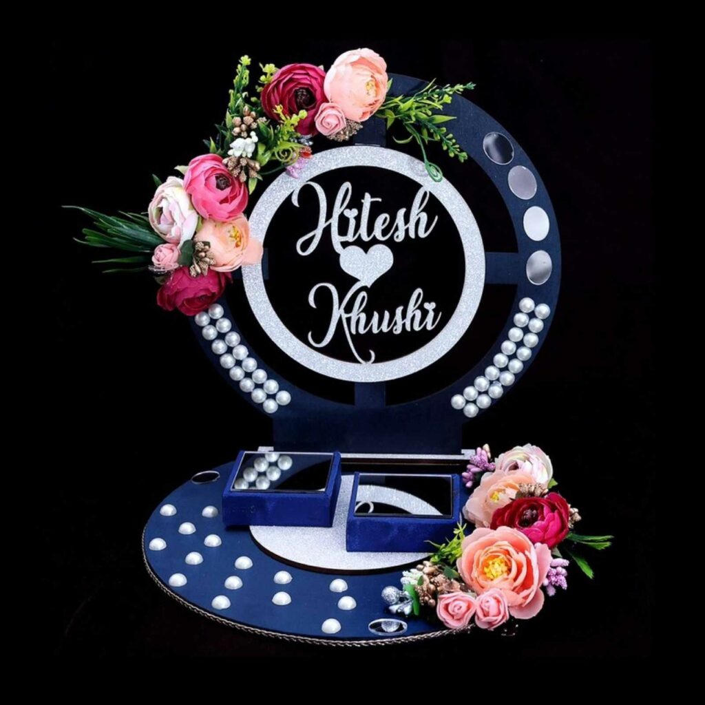 Wedding Board Decoration | Personalised Engagement Board