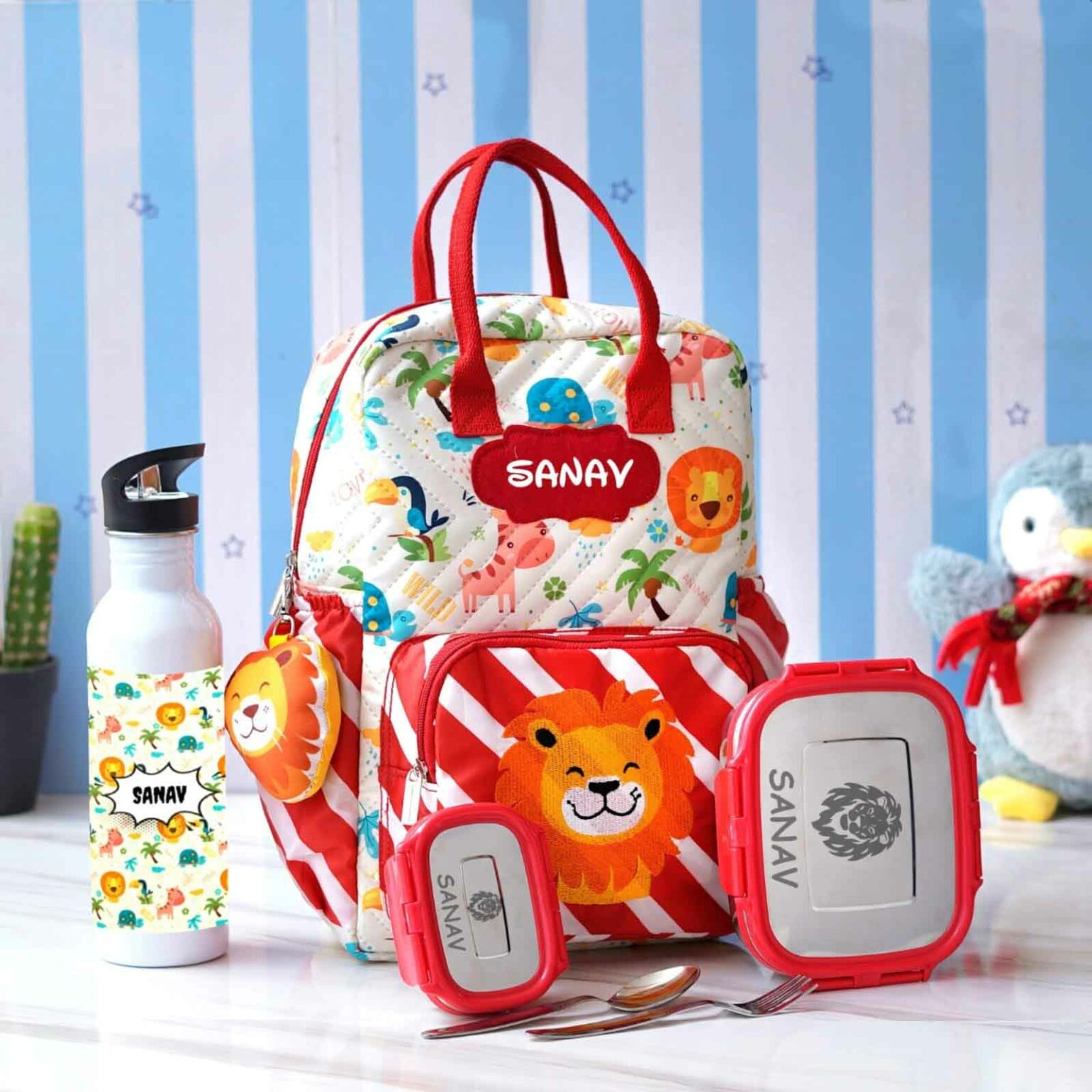 Customized School Bags | Kids bags with name - HoMafy