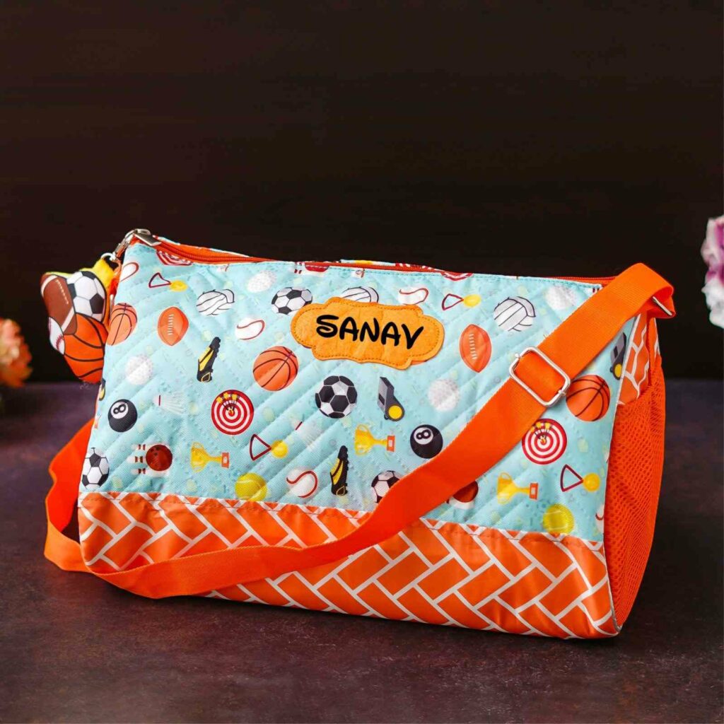 Personalised Multipurpose Kids Duffle Bag – HoMafy