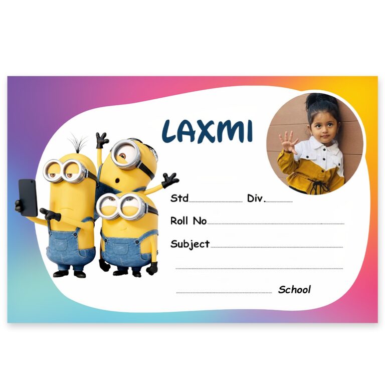 Customized Printed Name Tags With Name & Photo – HoMafy