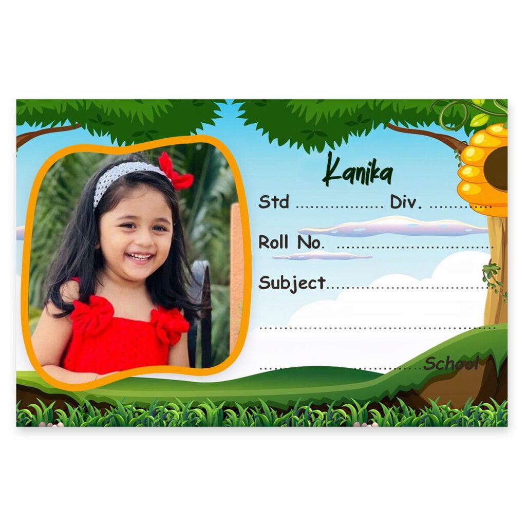 Customized Notebook Name Slips – HoMafy