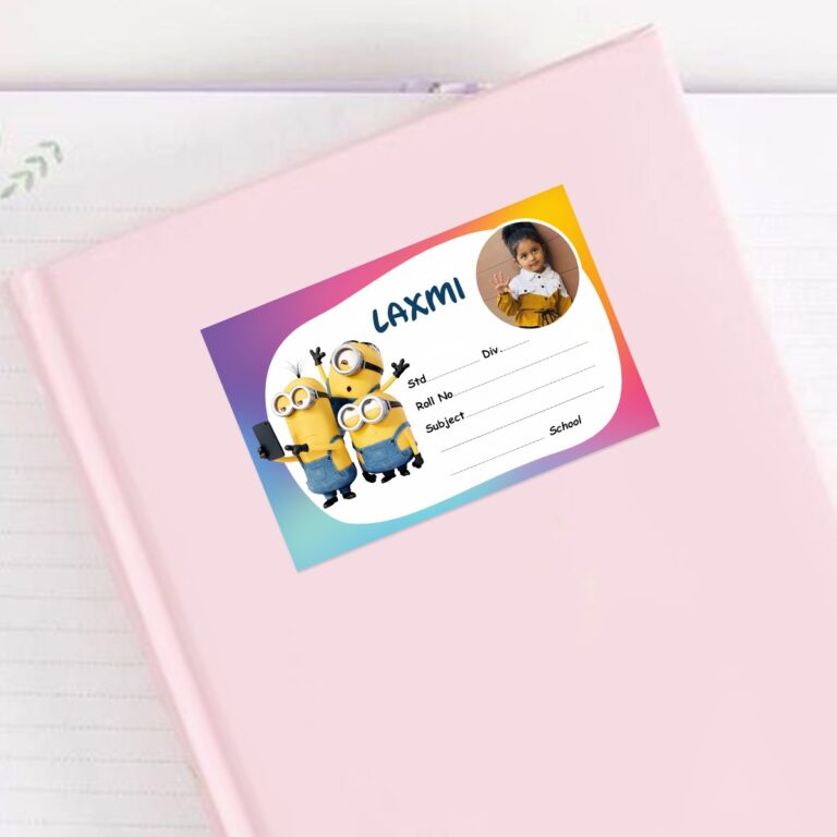 Customized Notebook Name Slips – HoMafy