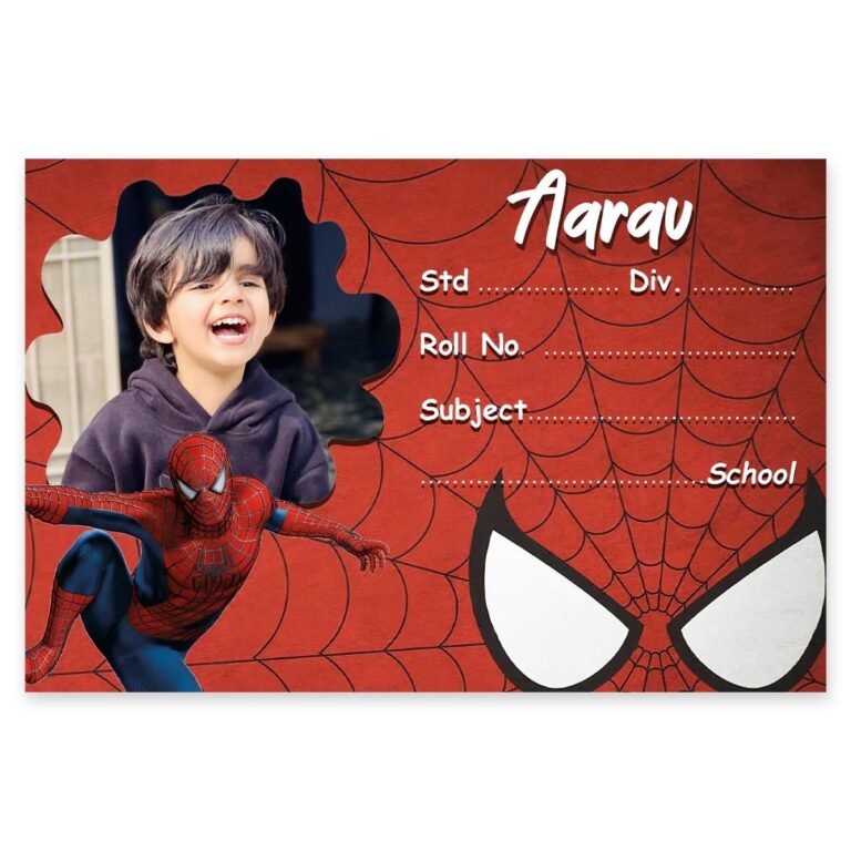 Customized Notebook Name Slips – HoMafy