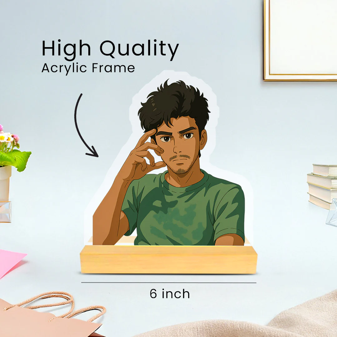 Customized Ghibli Art Acrylic Table Stand – HoMafy