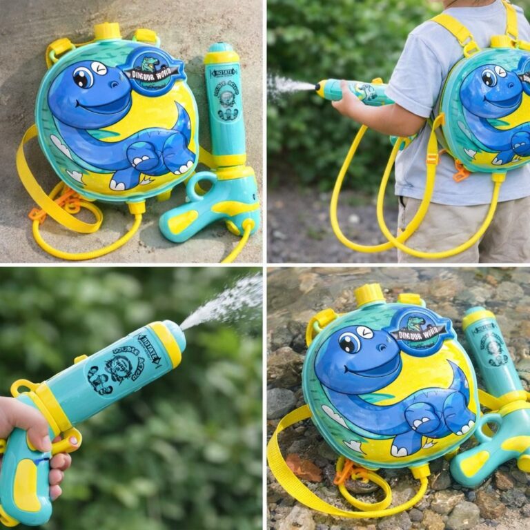 Dinosaur Themed Water Gun Backpack – HoMafy