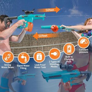 Multi-Shot Powerful Water Blaster Electric Gun – HoMafy