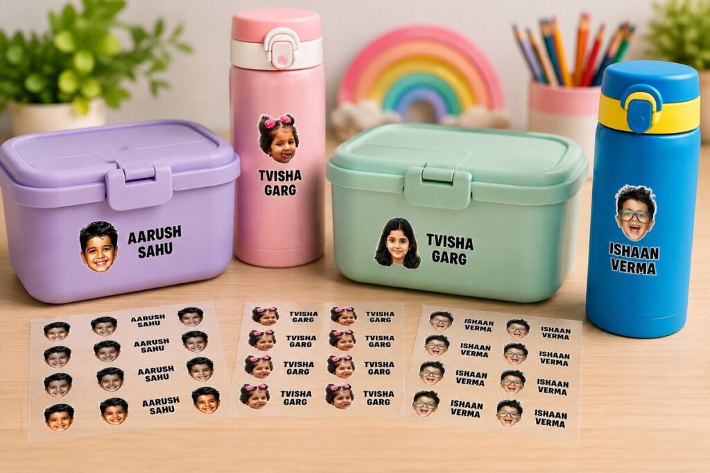 3D Waterproof Face Stickers for Kids – HoMafy
